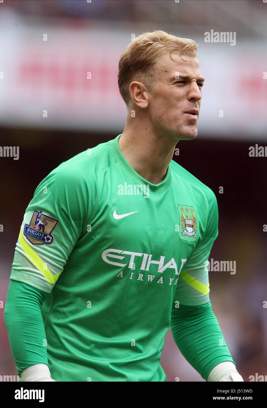 JOE HART MANCHESTER CITY FC MANCHESTER CITY FC EMIRATES STADIUM LONDON ...