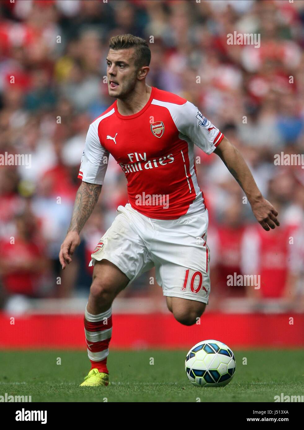 JACK WILSHERE ARSENAL FC ARSENAL FC EMIRATES STADIUM LONDON ENGLAND 13 ...