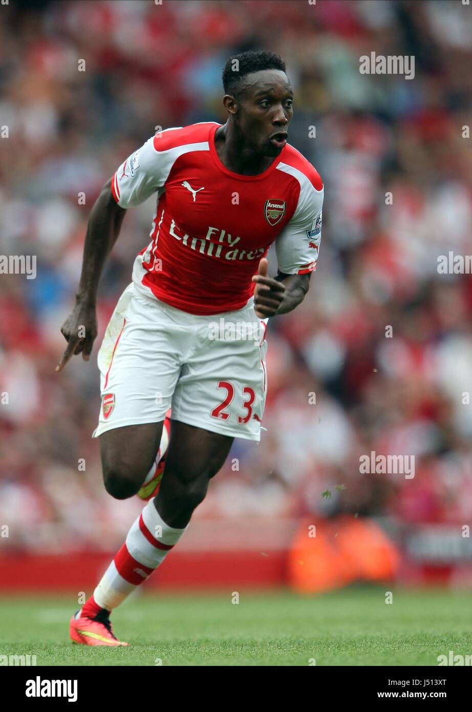 DANNY WELBECK ARSENAL FC ARSENAL FC EMIRATES STADIUM LONDON ENGLAND 13 ...