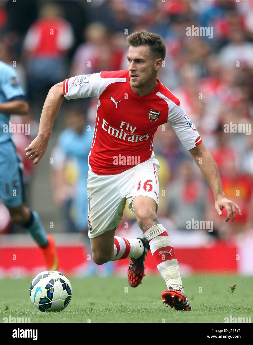 AARON RAMSEY ARSENAL FC ARSENAL FC EMIRATES STADIUM LONDON ENGLAND 13 ...