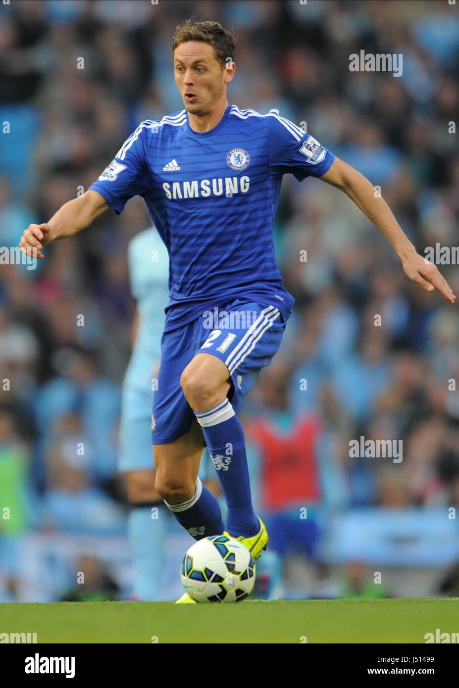 NEMANJA MATIC CHELSEA FC CHELSEA FC ETIHAD STADIUM MANCHESTER ENGLAND ...