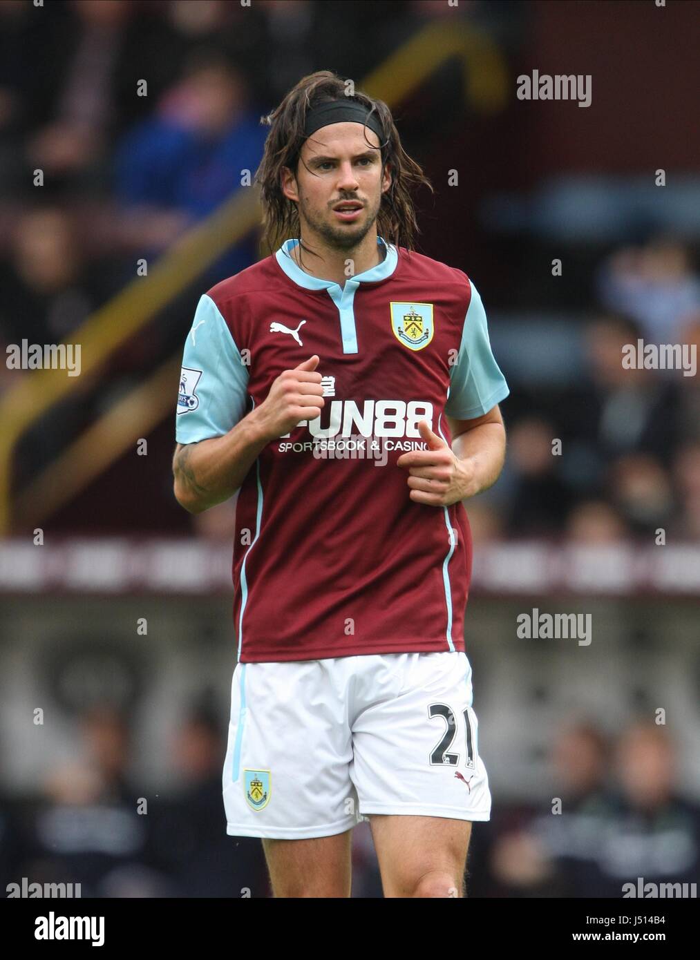 GEORGE BOYD BURNLEY FC BURNLEY FC TURF MOOR BURNLEY ENGLAND 20 ...