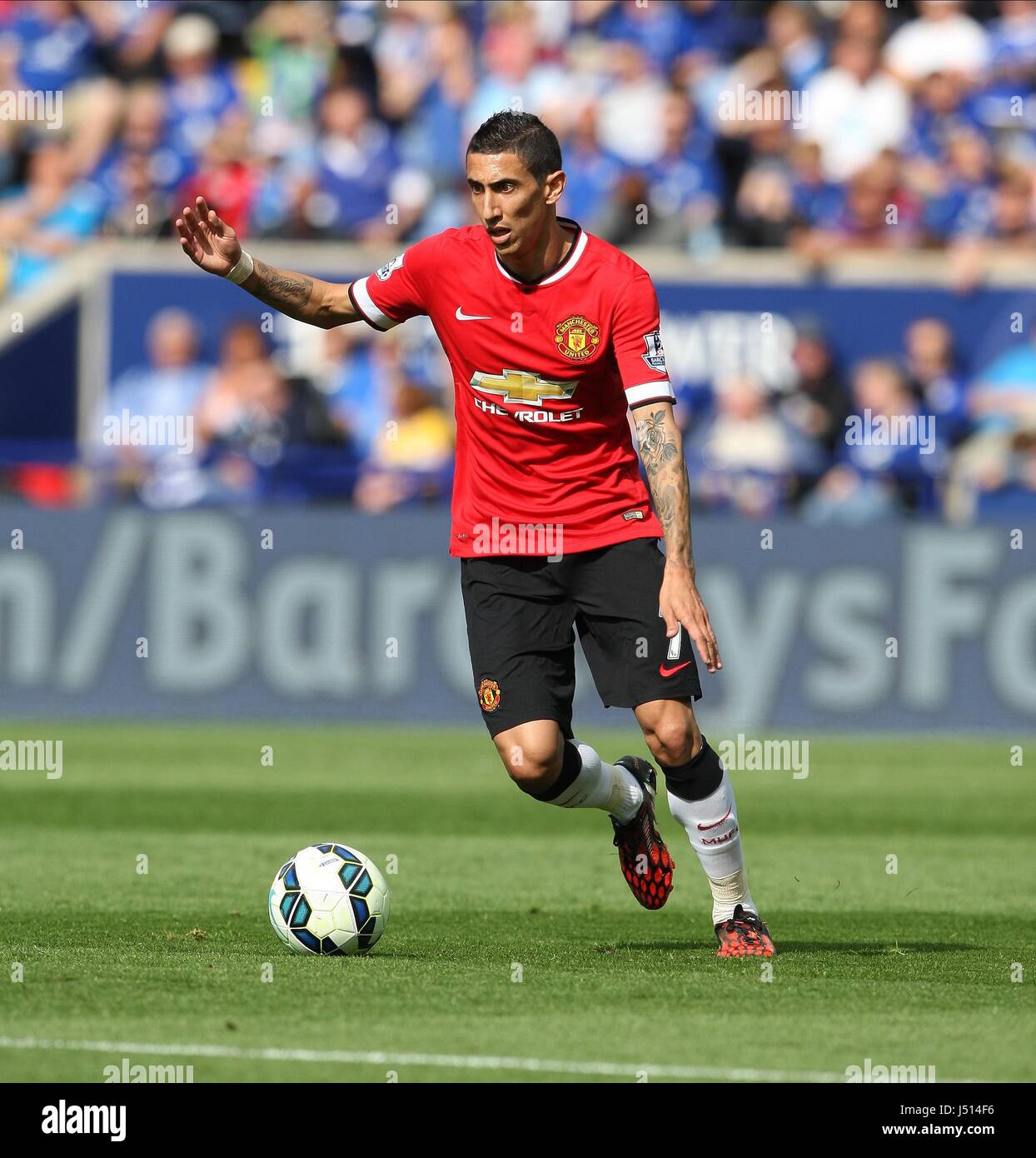 ANGEL DI MARIA MANCHESTER UNITED FC MANCHESTER UNITED FC THE KING POWER ...