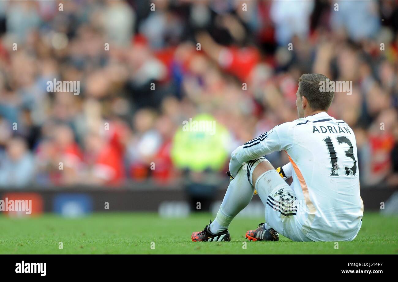 ADRIAN WEST HAM UNITED FC OLD TRAFFORD MANCHESTER ENGLAND 27 September ...