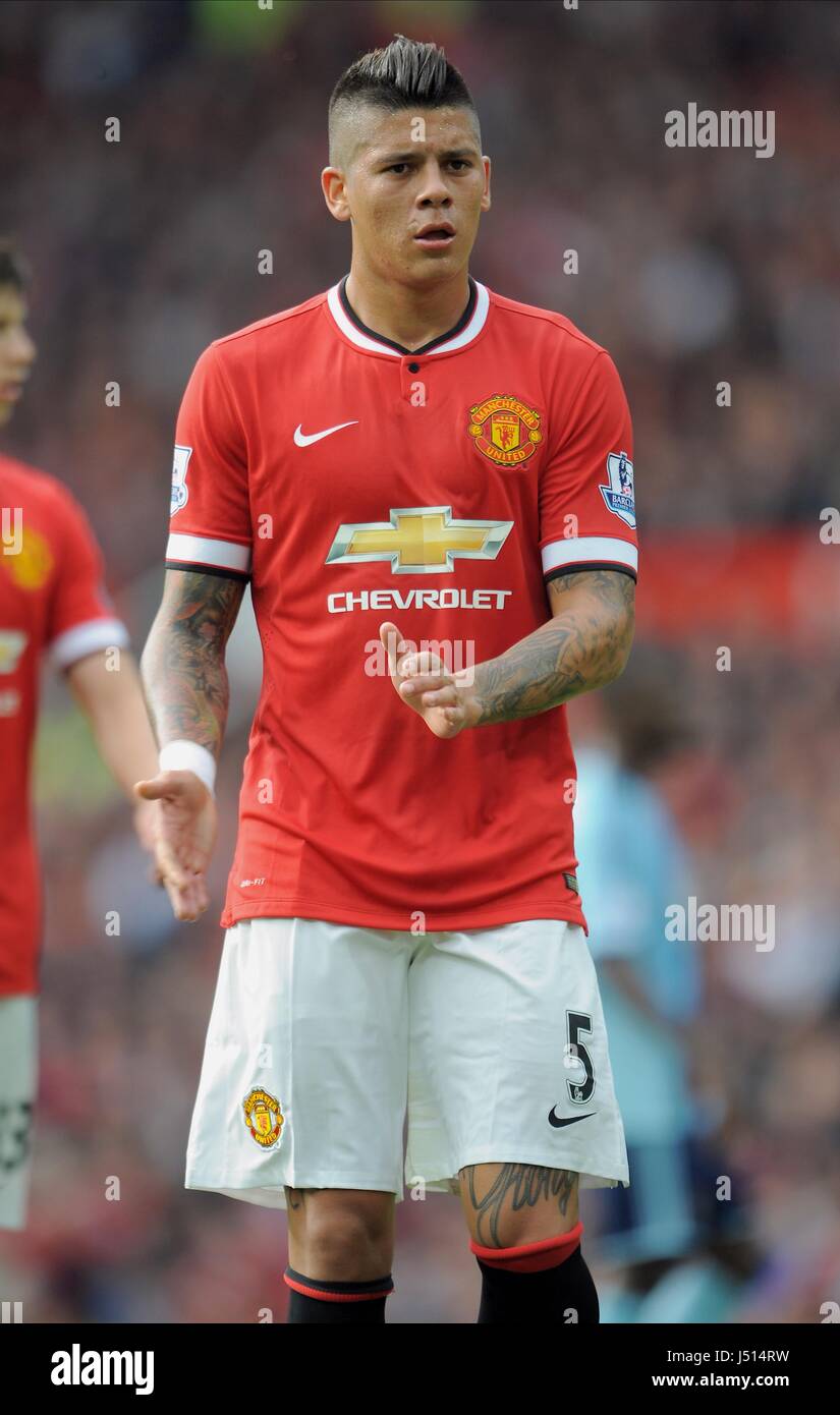 MARCOS ROJO MANCHESTER UNITED FC MANCHESTER UNITED FC OLD TRAFFORD ...