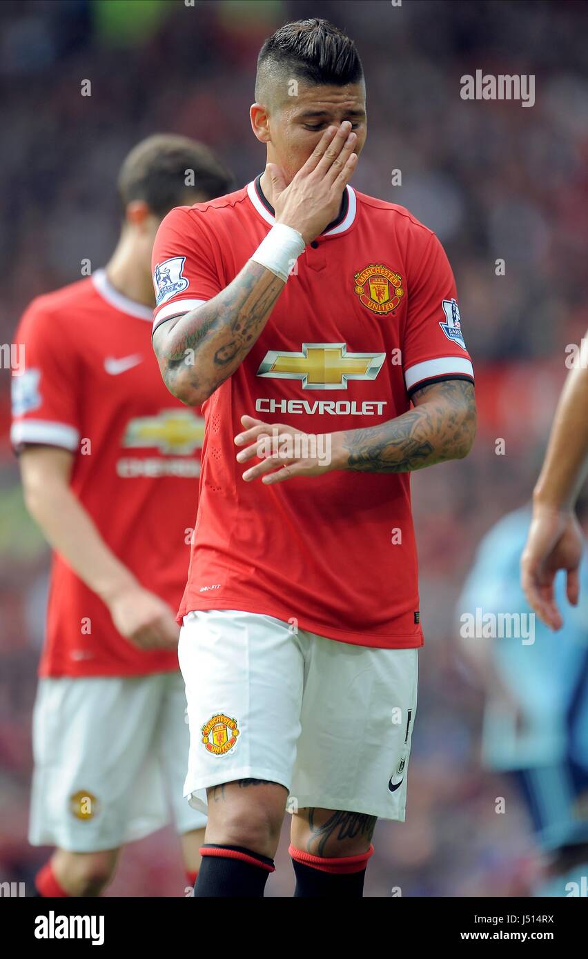 MARCOS ROJO MANCHESTER UNITED FC MANCHESTER UNITED FC OLD TRAFFORD ...