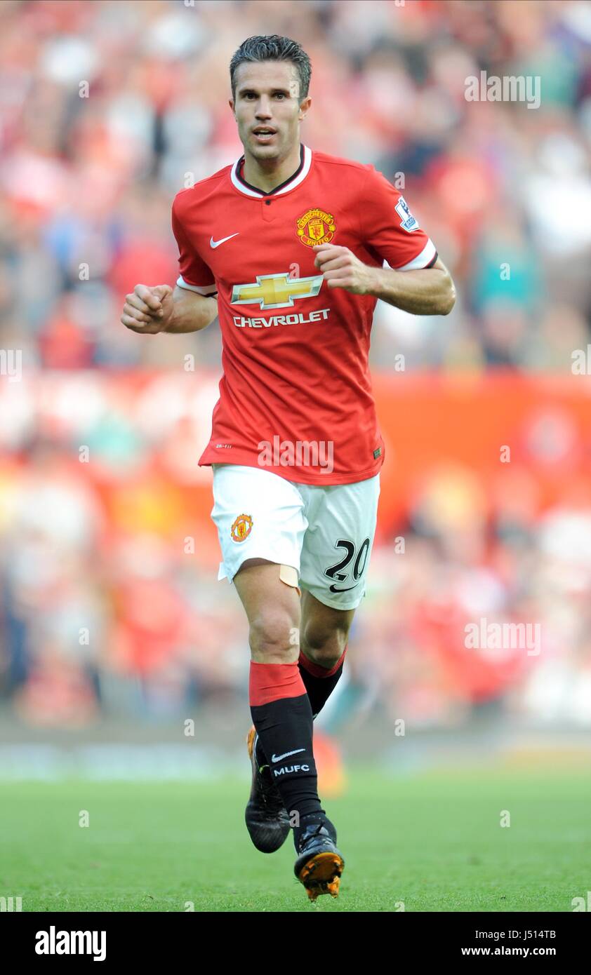 ROBIN VAN PERSIE MANCHESTER UNITED FC MANCHESTER UNITED FC OLD TRAFFORD ...