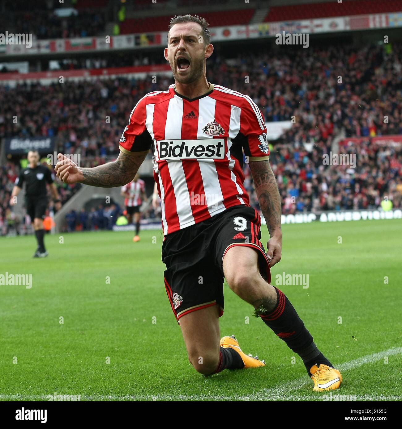 STEVEN FLETCHER SUNDERLAND FC SUNDERLAND FC STADIUM OF LIGHT SUNDERLAND ...