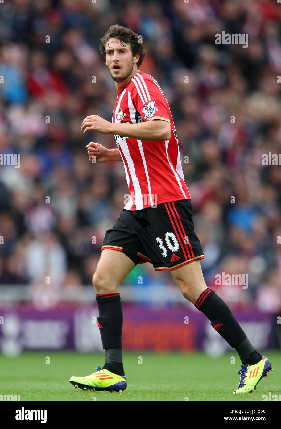 WILL BUCKLEY SUNDERLAND FC SUNDERLAND FC STADIUM OF LIGHT SUNDERLAND ...