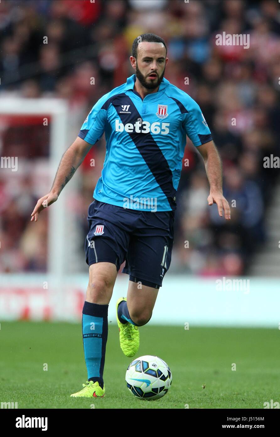 MARC WILSON STOKE CITY FC STOKE CITY FC STADIUM OF LIGHT SUNDERLAND ...