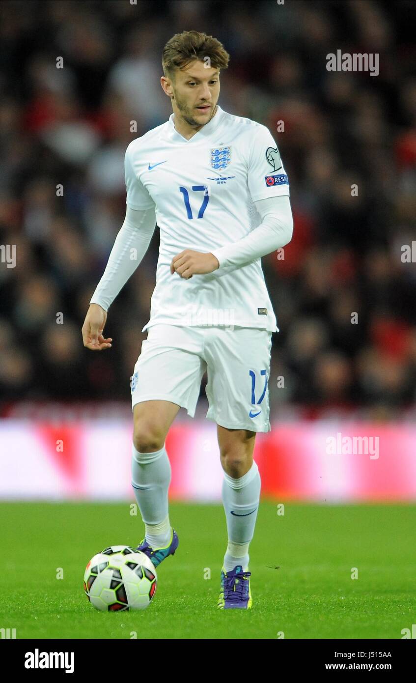 ADAM LALLANA ENGLAND LIVERPOOL FC ENGLAND & LIVERPOOL FC WEMBLEY ...
