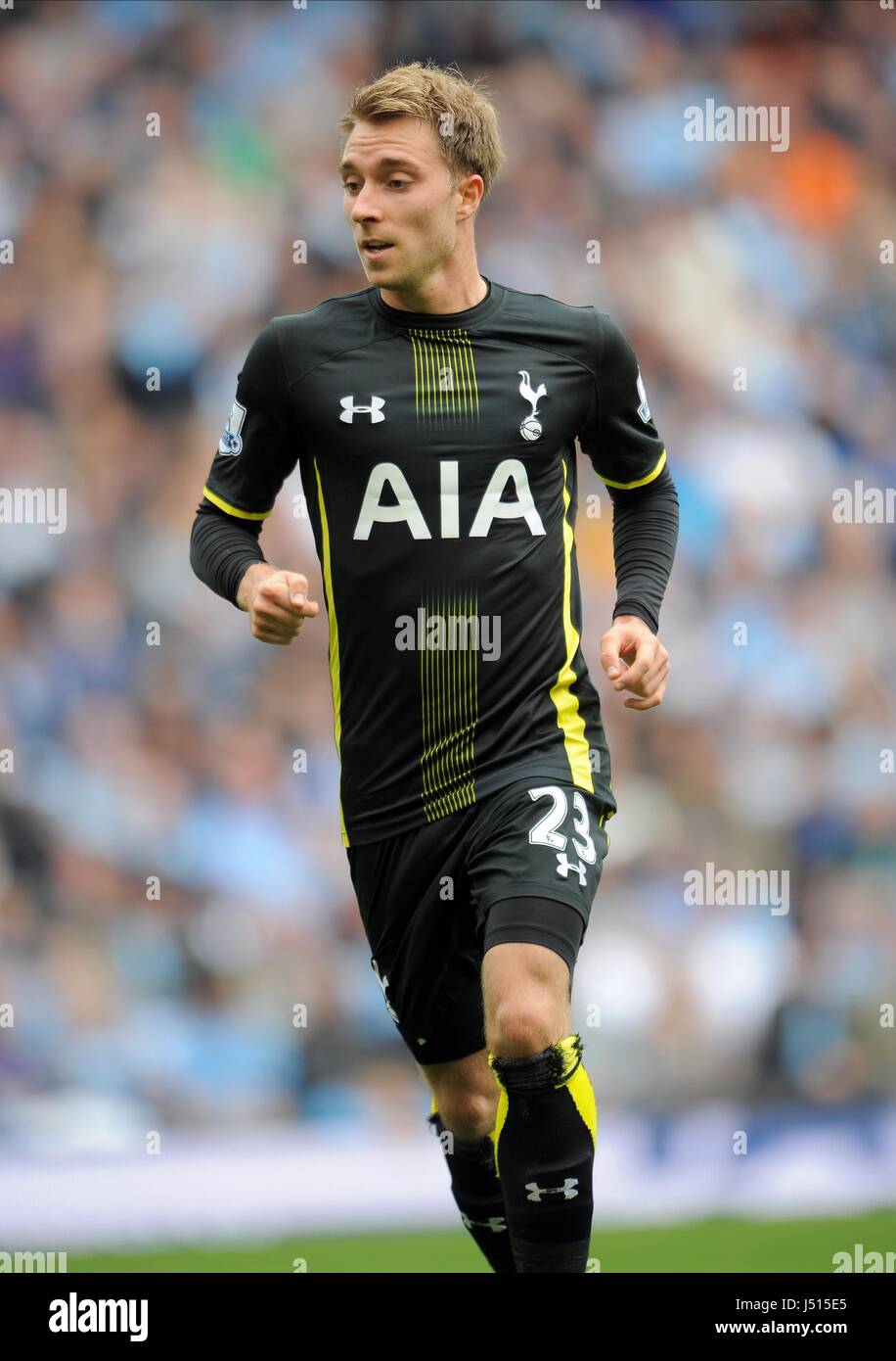 CHRISTIAN ERIKSEN TOTTENHAM HOTSPUR FC TOTTENHAM HOTSPUR FC ETIHAD ...