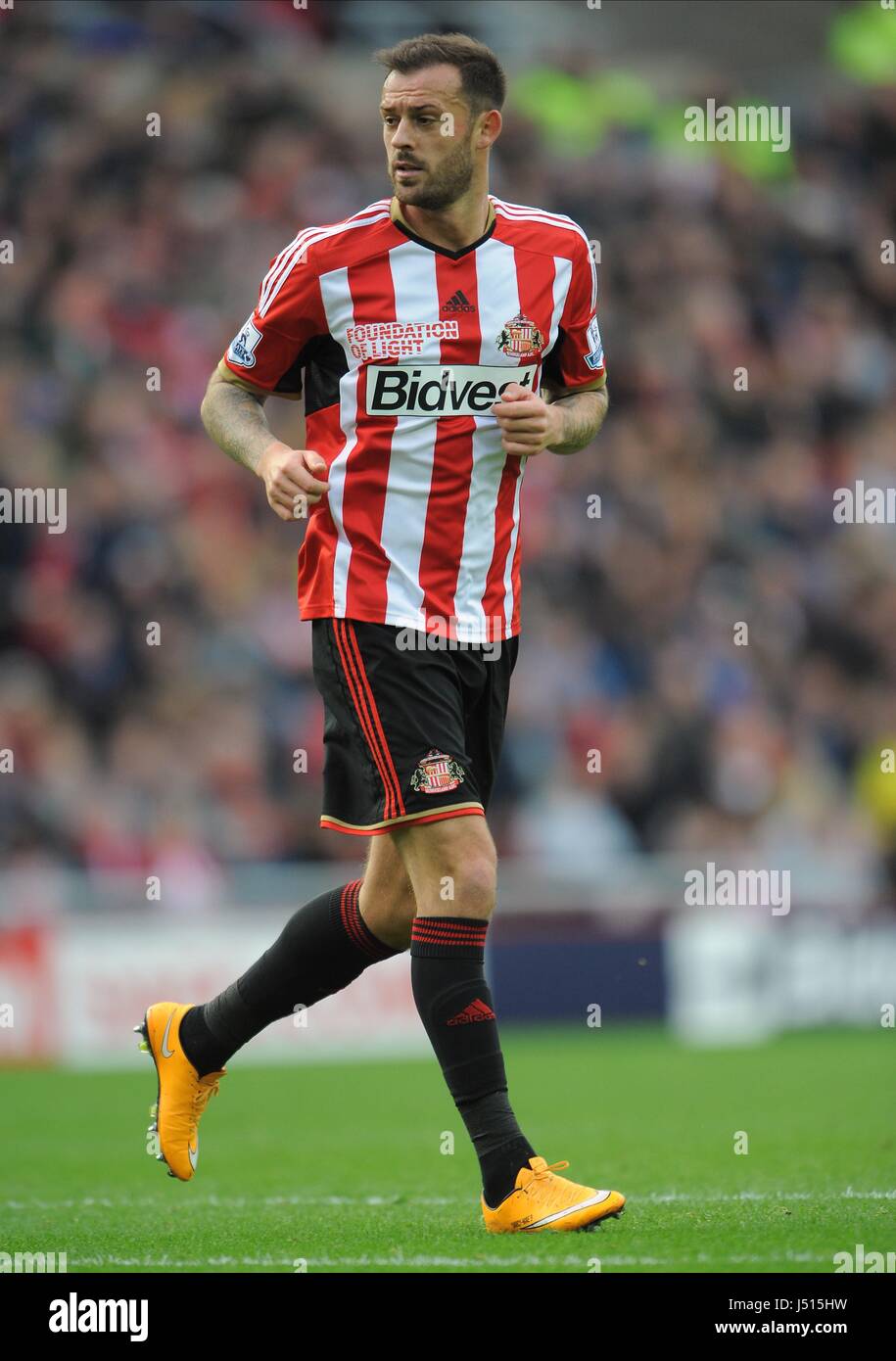 STEVEN FLETCHER SUNDERLAND FC STADIUM OF LIGHT SUNDERLAND ENGLAND 25 ...