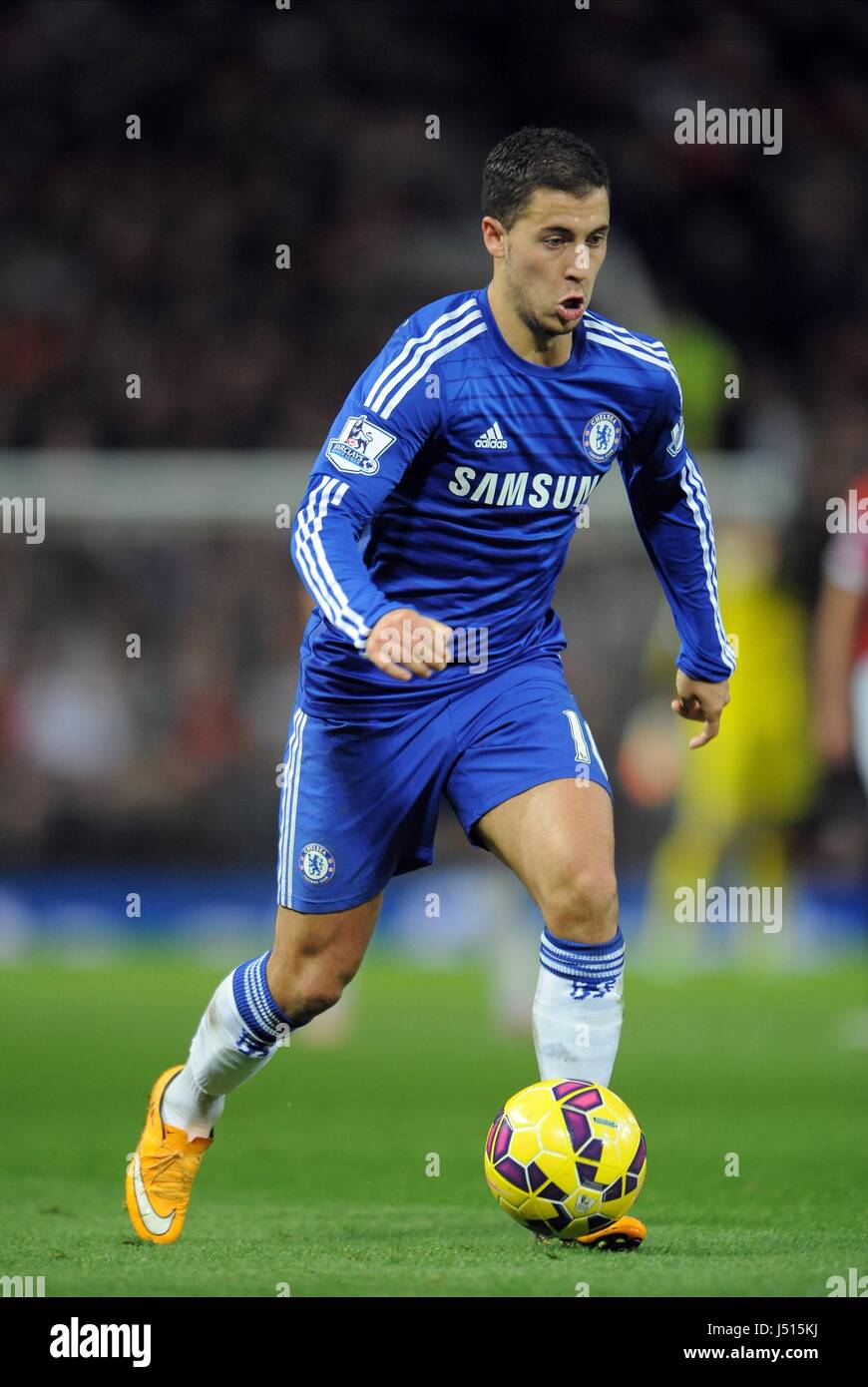 EDEN HAZARD CHELSEA FC OLD TRAFFORD MANCHESTER ENGLAND 26 October 2014 ...