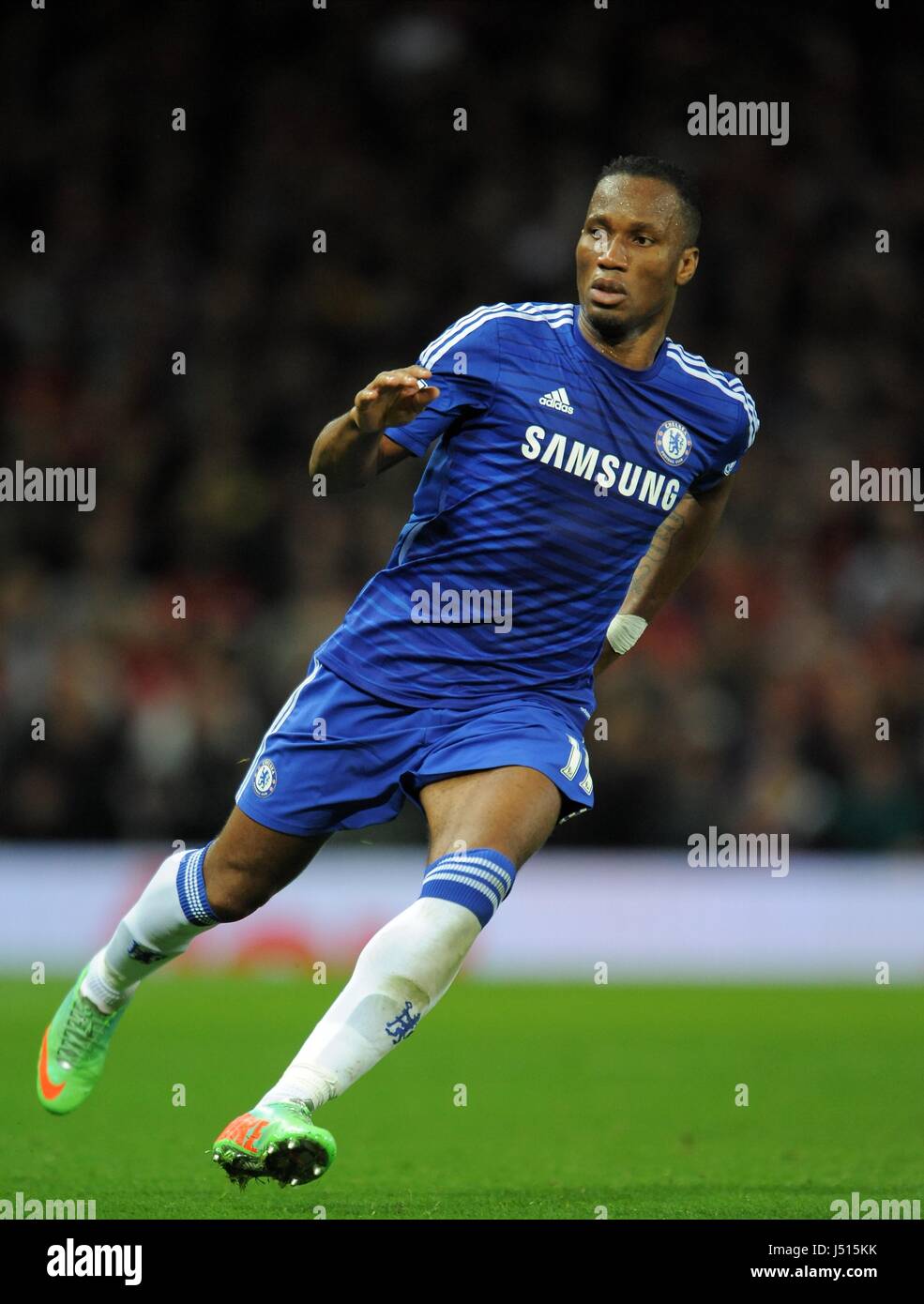 DIDIER DROGBA CHELSEA FC OLD TRAFFORD MANCHESTER ENGLAND 26 October ...
