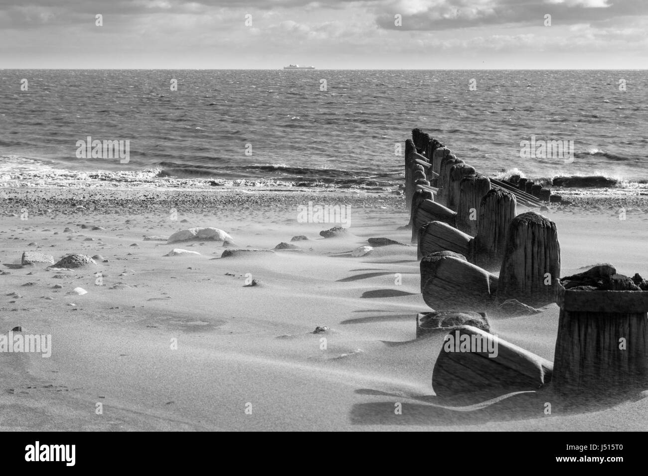 Spurn Head, Spurn Point Beach Stock Photo - Alamy