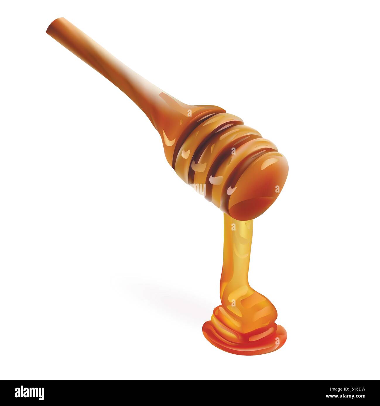 Pouring honey Cut Out Stock Images & Pictures - Alamy