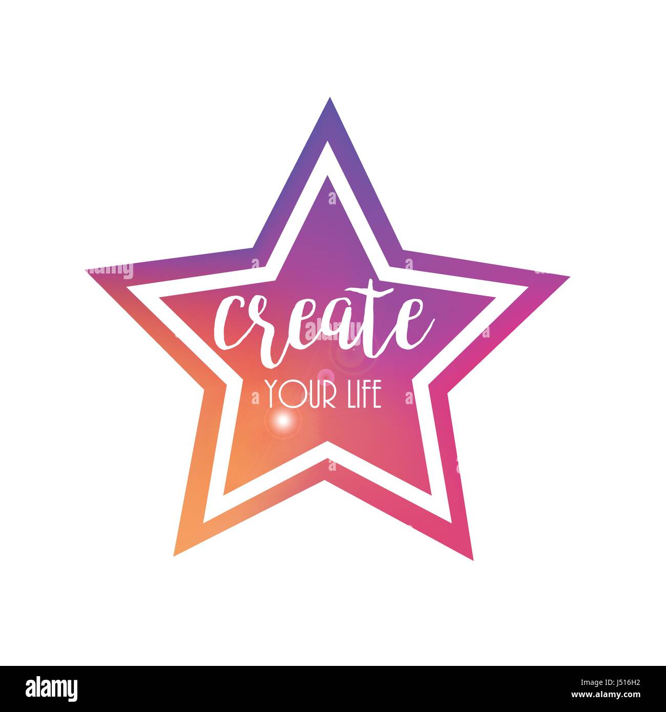 Colourful Star Frame.Vector Background, Backdrop and Design Element for ...