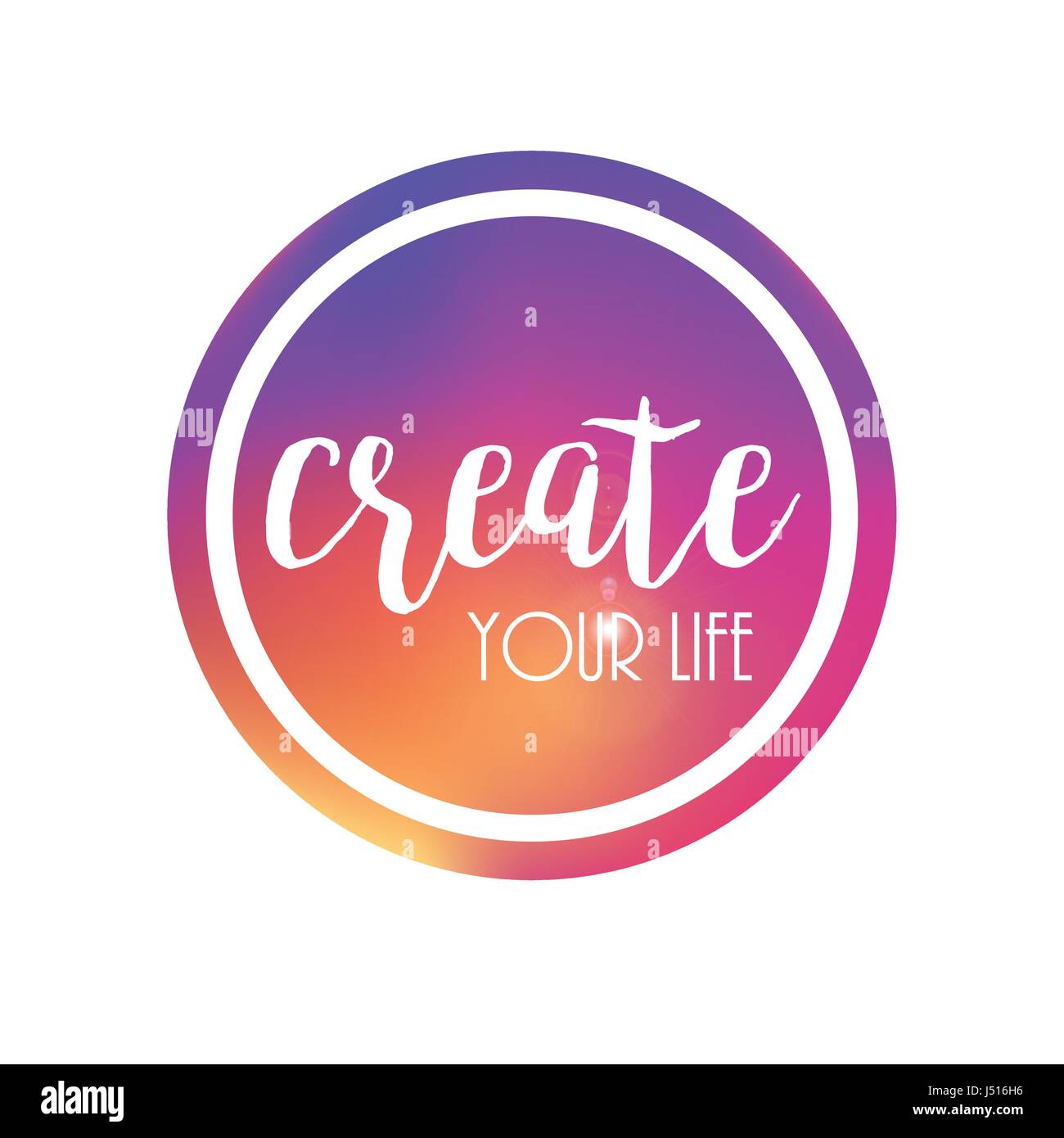 Colourful Round Frame.Vector Background, Backdrop and Design Element ...