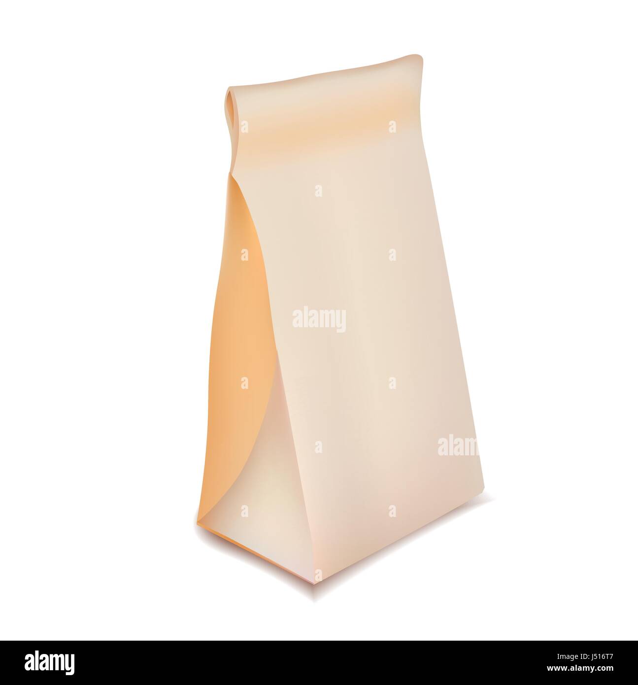 Paper Food Bag Package For Coffee, Tea, Snacks, Chips, Breakfast,Meal ...