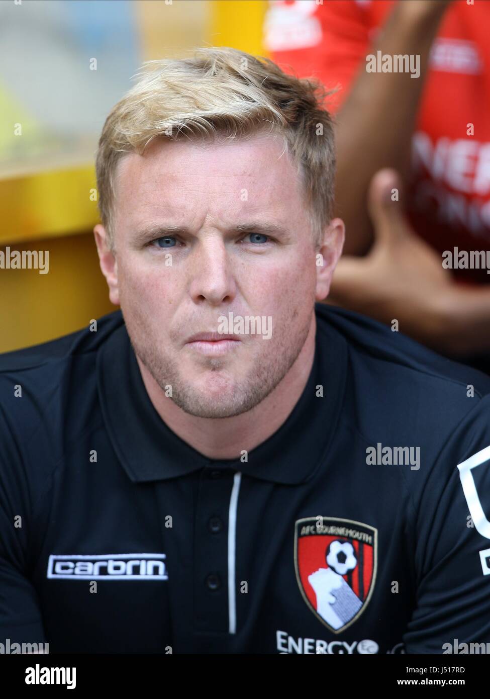 EDDIE HOWE BOURNEMOUTH MANAGER THE JOHN SMITH STADIUM HUDDERSFIELD ...
