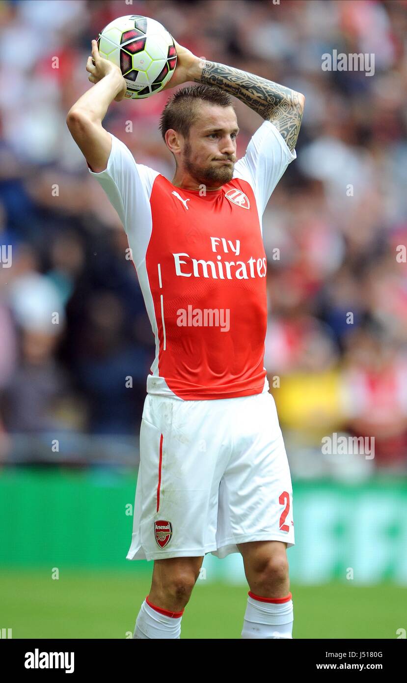 MATHIEU DEBUCHY NEWCASTLE UNITED FC NEWCASTLE UNITED FC WEMBLEY STADIUM ...