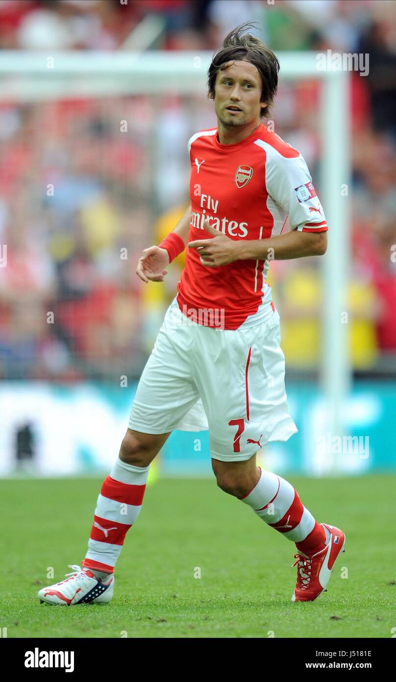 Tomas rosicky 2014 hi-res stock photography and images - Alamy