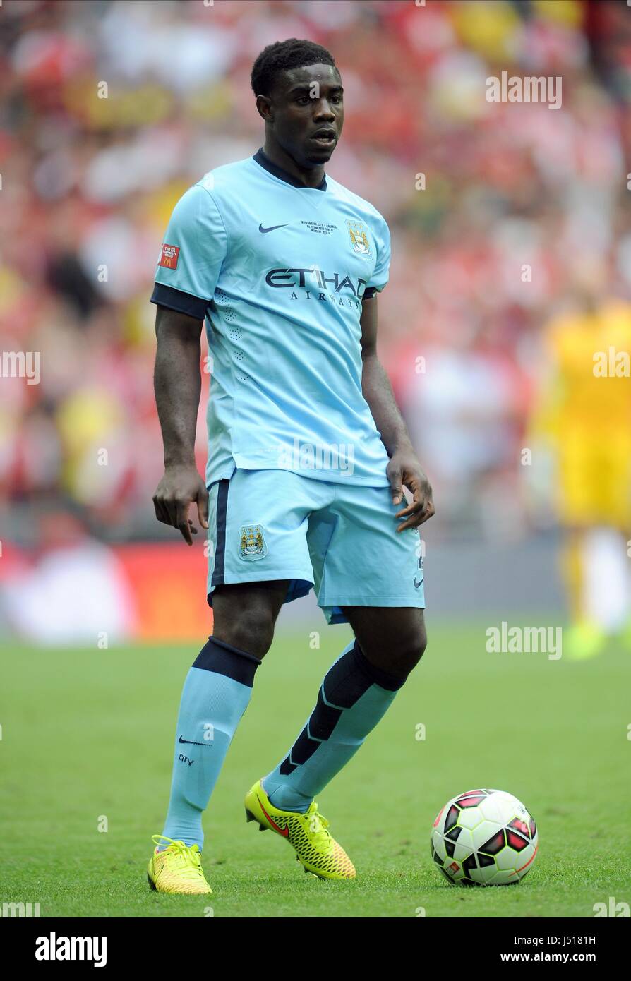 MICAH RICHARDS MANCHESTER CITY FC MANCHESTER CITY FC WEMBLEY STADIUM ...