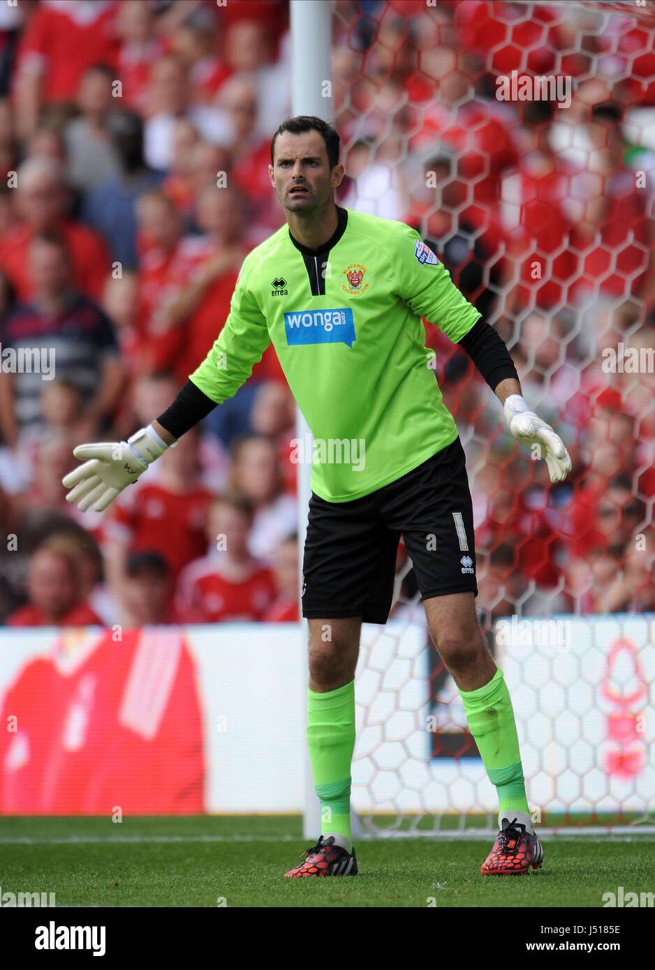 JOE LEWIS BLACKPOOL FC BLACKPOOL FC THE CITY GROUND NOTTINGHAM ENGLAND ...