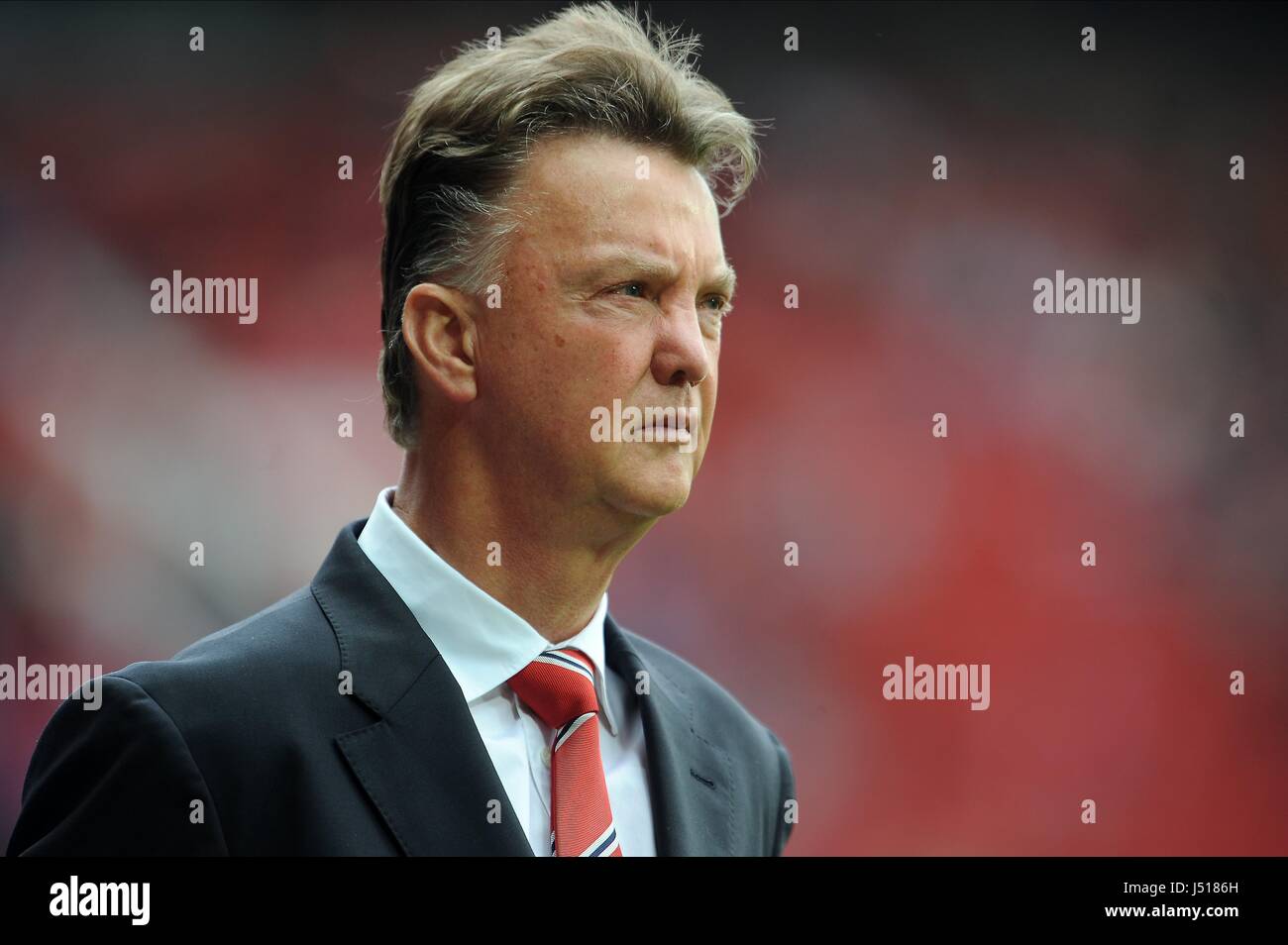 Louis van gaal manchester hi-res stock photography and images - Alamy