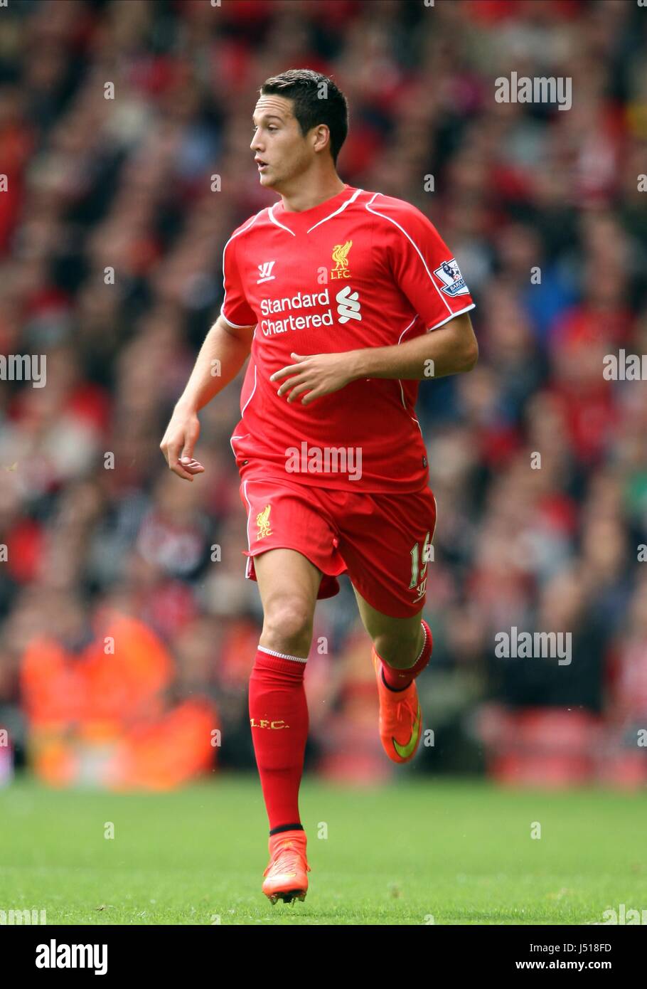 JAVIER MANQUILLO LIVERPOOL FC LIVERPOOL FC ANFIELD LIVERPOOL ENGLAND 17 ...