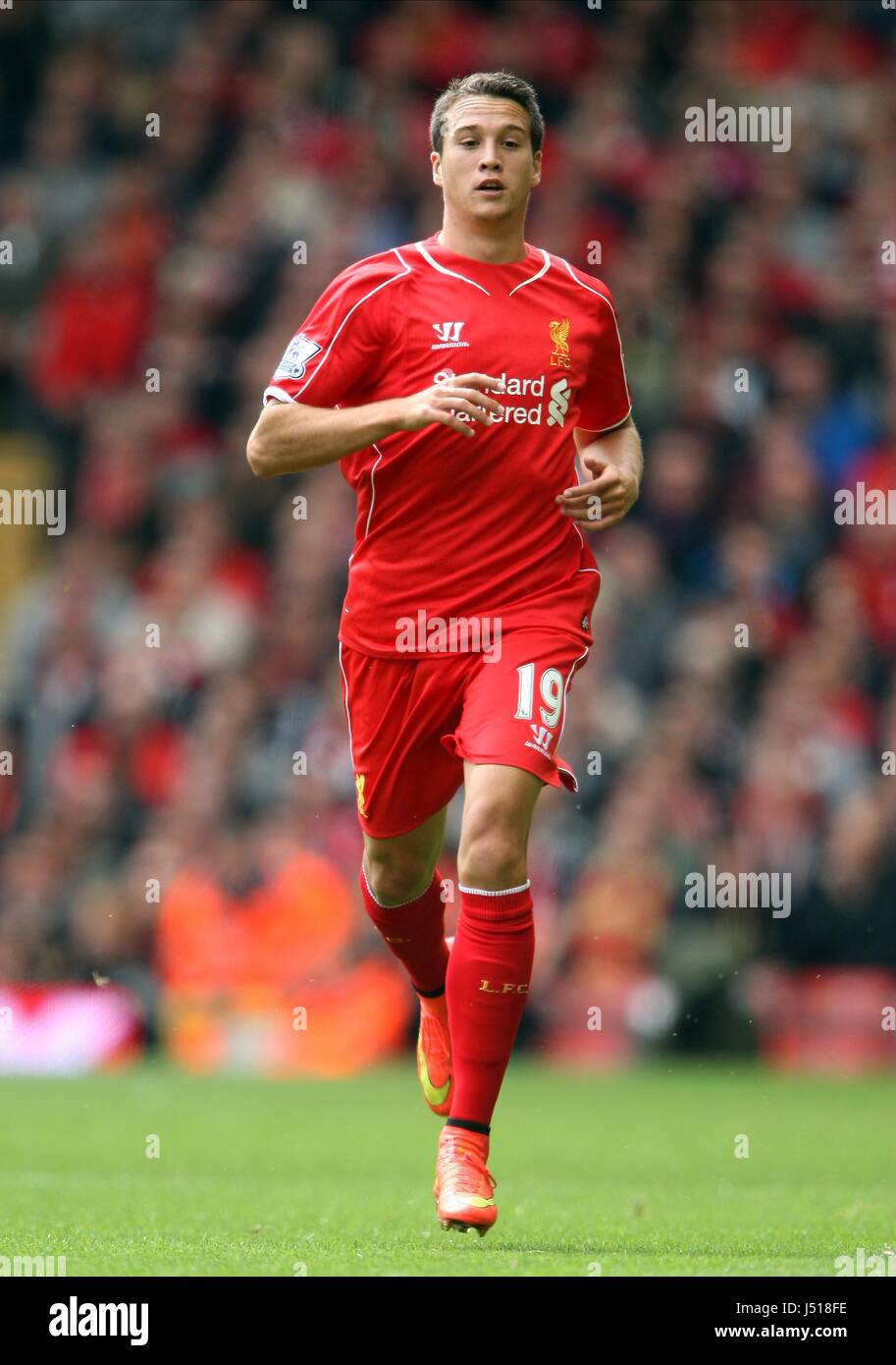 JAVIER MANQUILLO LIVERPOOL FC LIVERPOOL FC ANFIELD LIVERPOOL ENGLAND 17 ...
