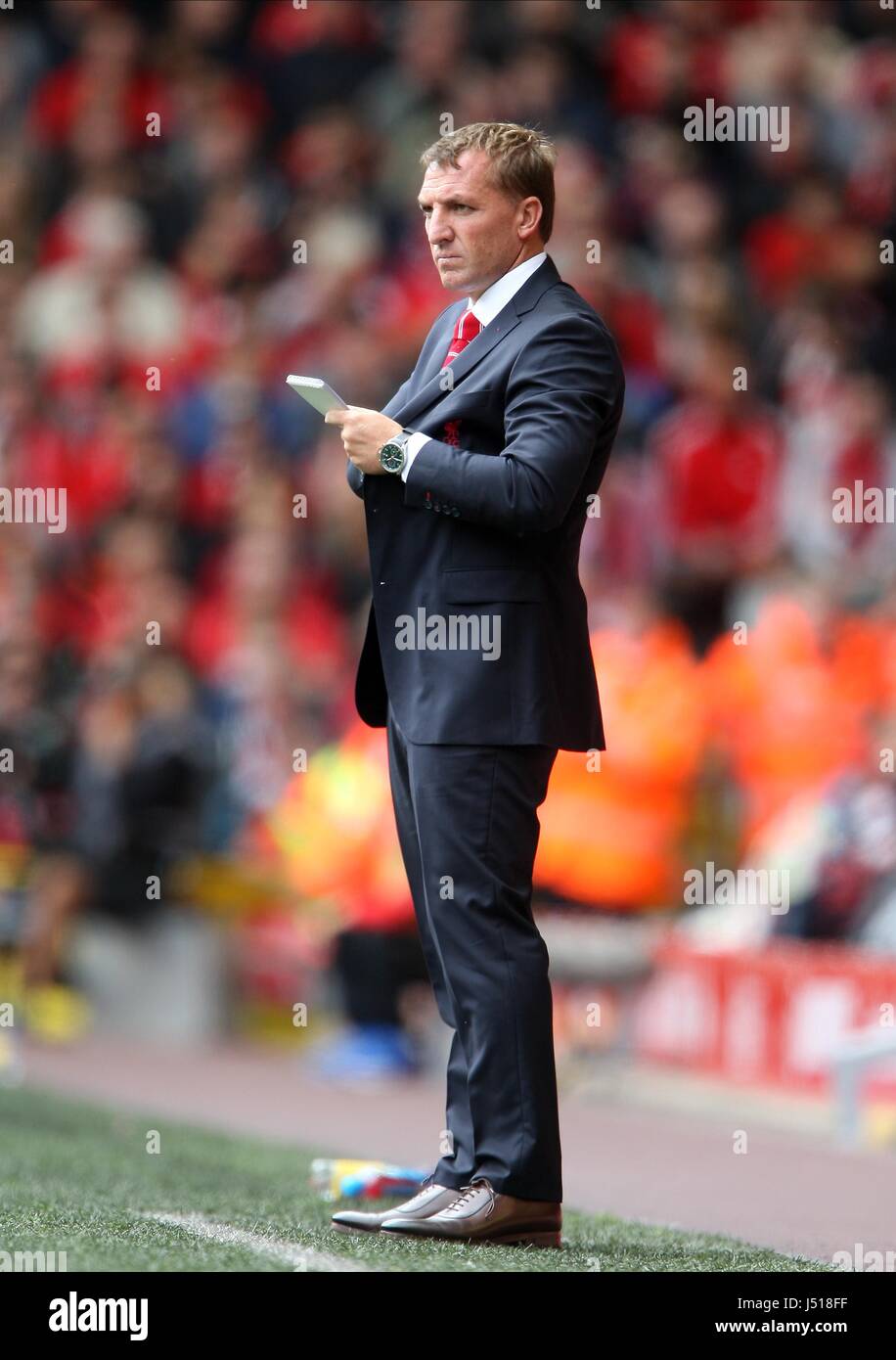BRENDAN RODGERS LIVERPOOL FC MANAGER LIVERPOOL FC MANAGER ANFIELD ...