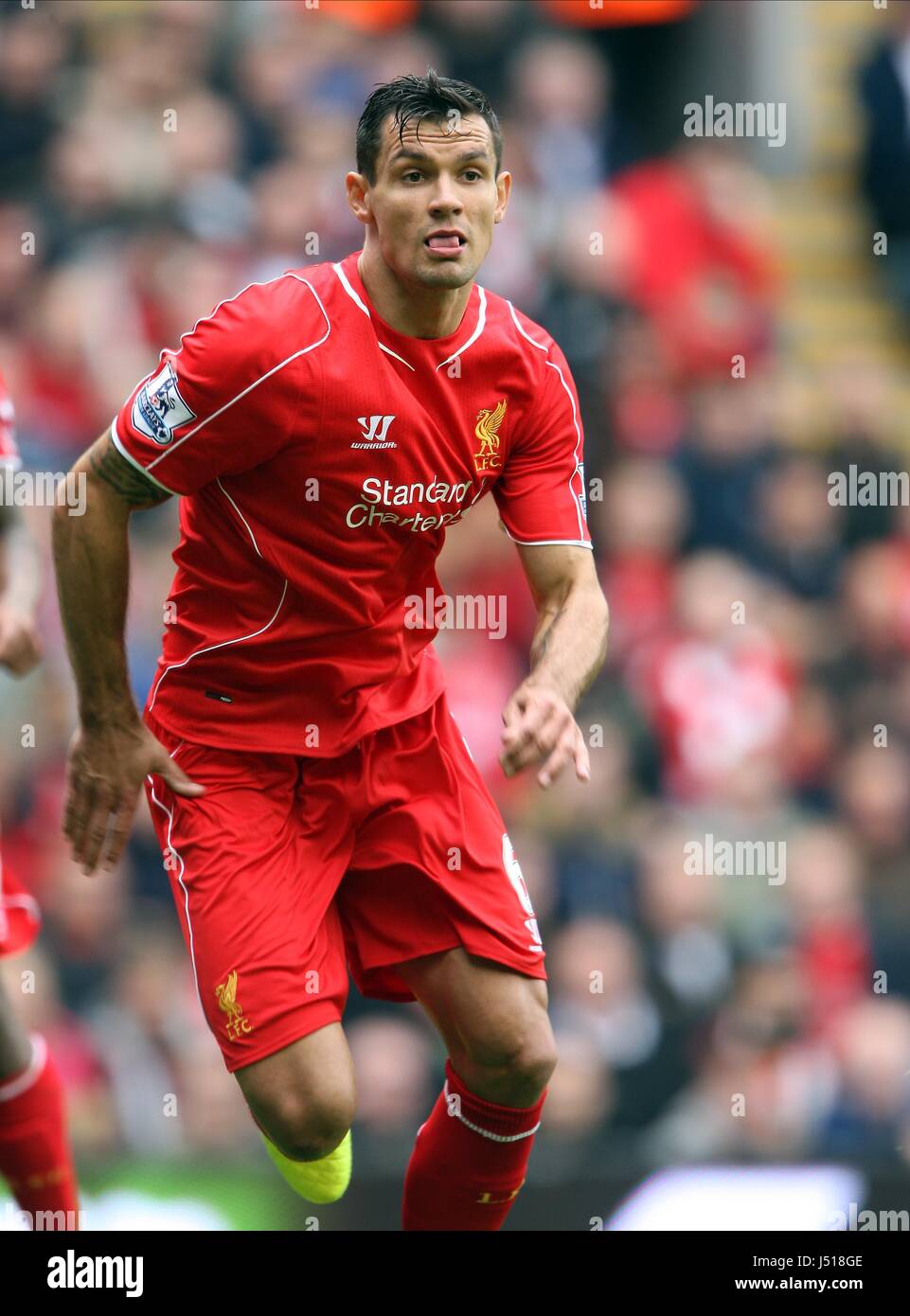 DEJAN LOVREN LIVERPOOL FC LIVERPOOL FC ANFIELD LIVERPOOL ENGLAND 17 ...