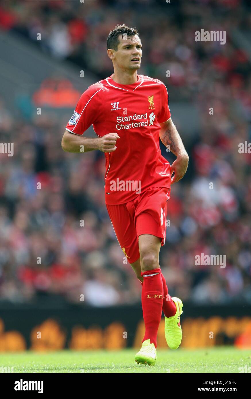 DEJAN LOVREN LIVERPOOL FC LIVERPOOL FC ANFIELD LIVERPOOL ENGLAND 17 ...