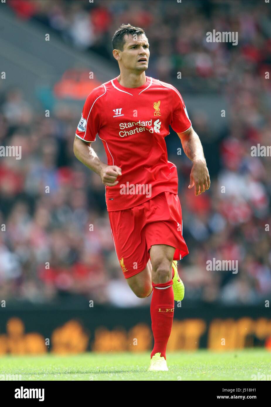 DEJAN LOVREN LIVERPOOL FC LIVERPOOL FC ANFIELD LIVERPOOL ENGLAND 17 ...