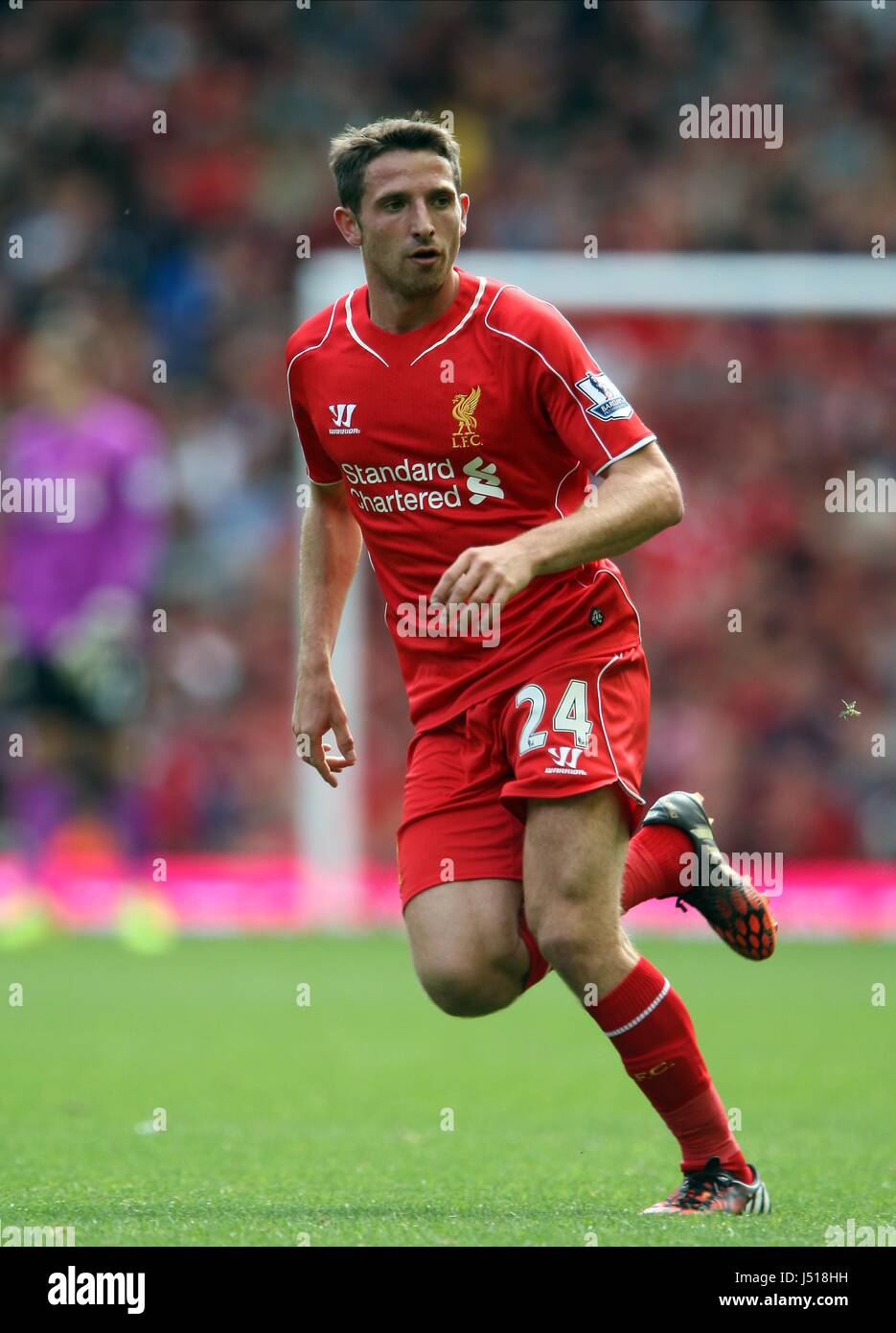 JOE ALLEN LIVERPOOL FC LIVERPOOL FC ANFIELD LIVERPOOL ENGLAND 17 August ...