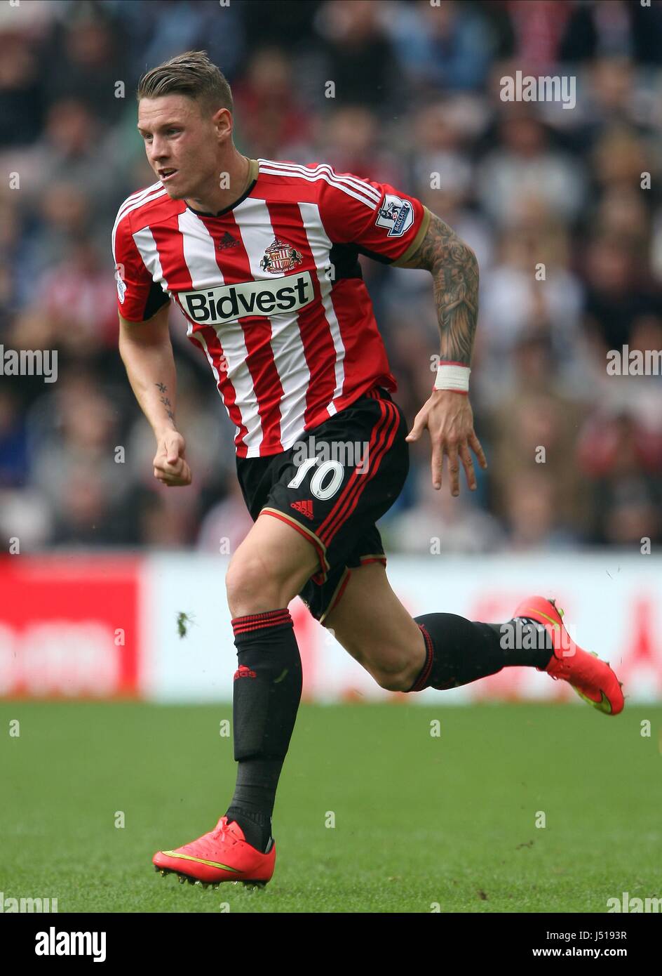 CONNOR WICKHAM SUNDERLAND FC STADIUM OF LIGHT SUNDERLAND ENGLAND 24 ...