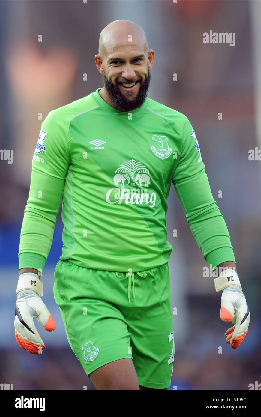 TIM HOWARD EVERTON FC EVERTON FC GOODISON PARK EVERTON ENGLAND 23 ...
