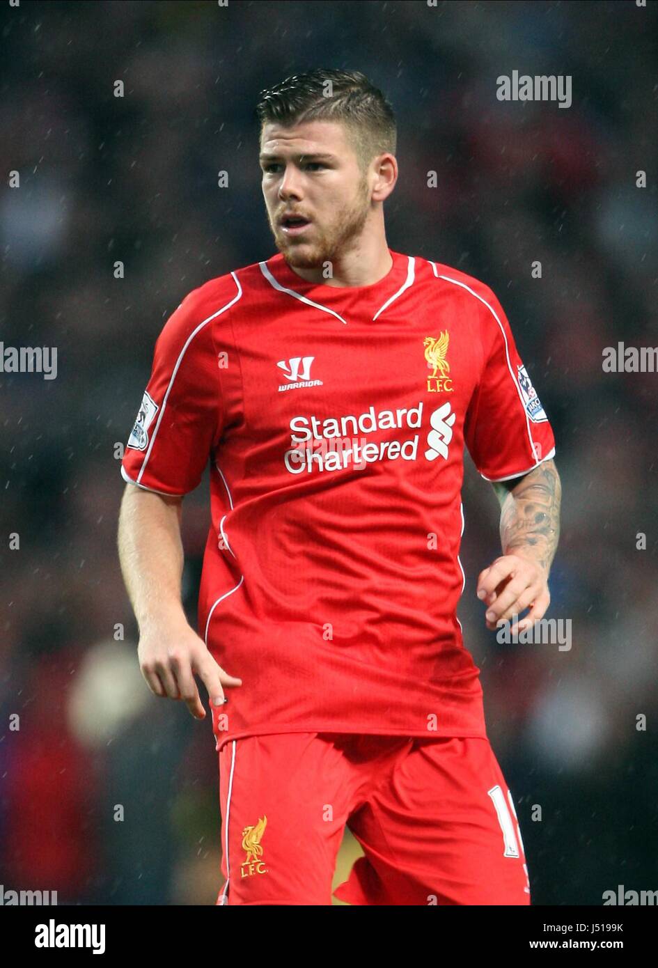 ALBERTO MORENO LIVERPOOL FC LIVERPOOL FC ETIHAD STADIUM MANCHESTER ...