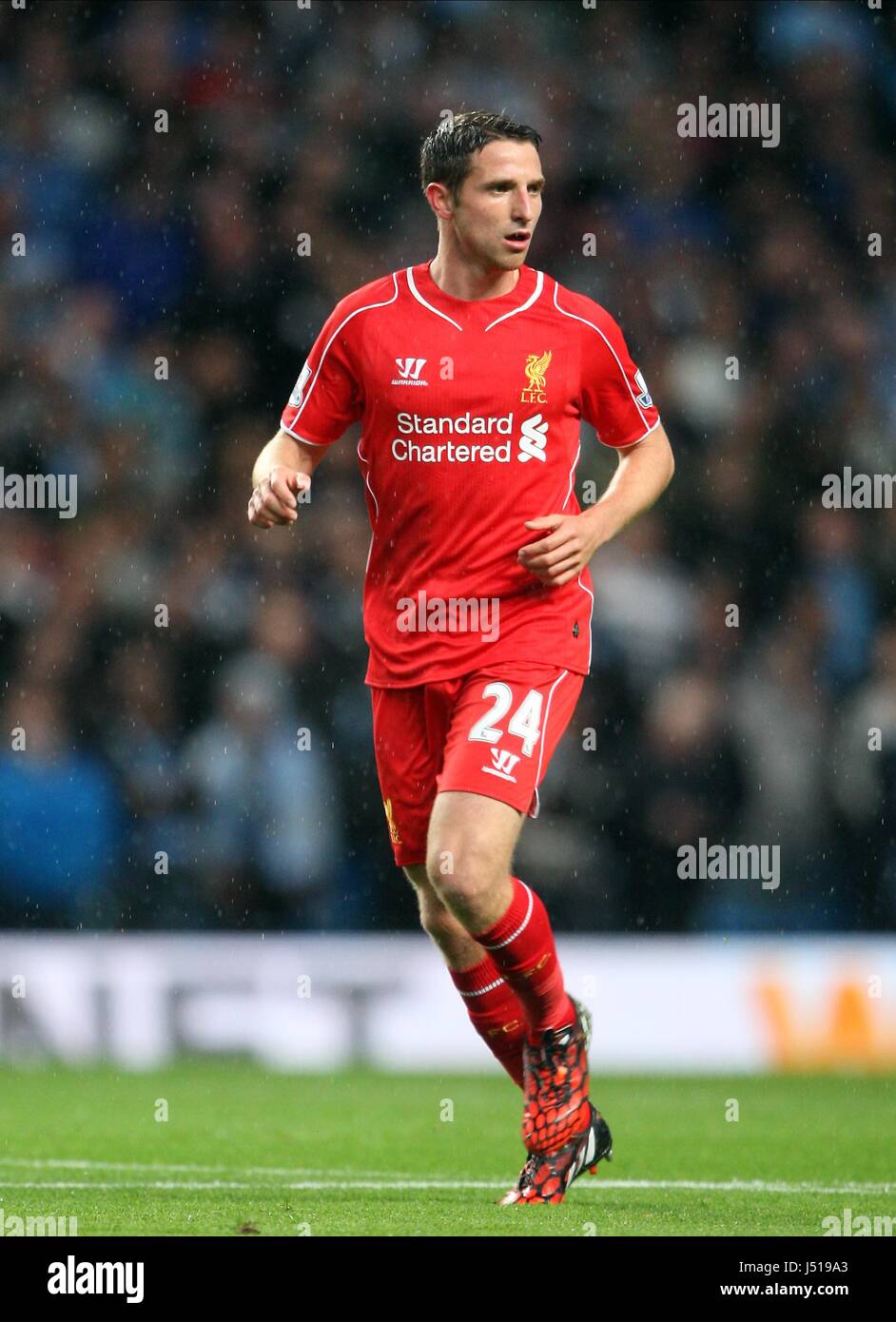 JOE ALLEN LIVERPOOL FC LIVERPOOL FC ETIHAD STADIUM MANCHESTER ENGLAND ...