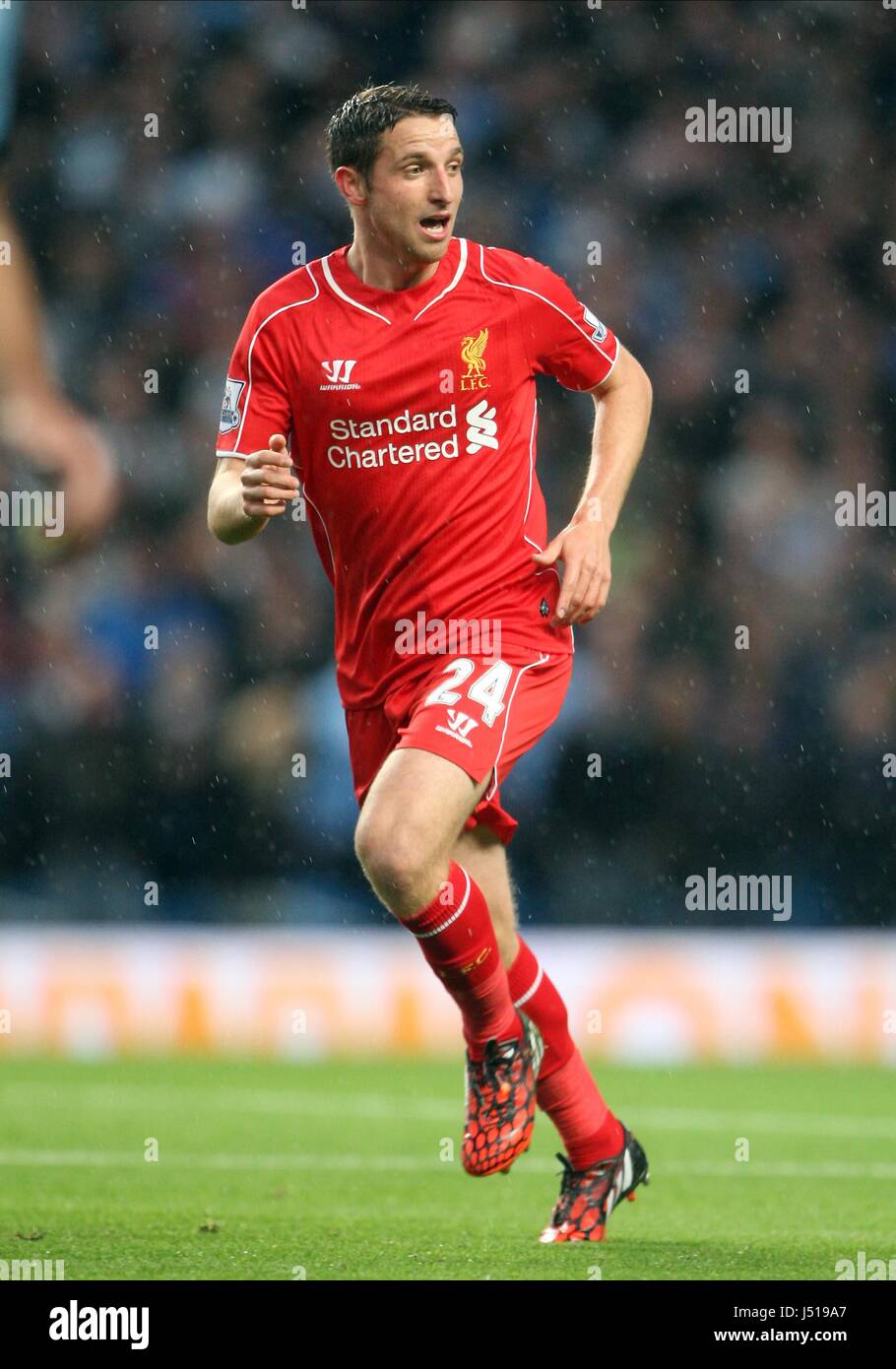 JOE ALLEN LIVERPOOL FC LIVERPOOL FC ETIHAD STADIUM MANCHESTER ENGLAND ...