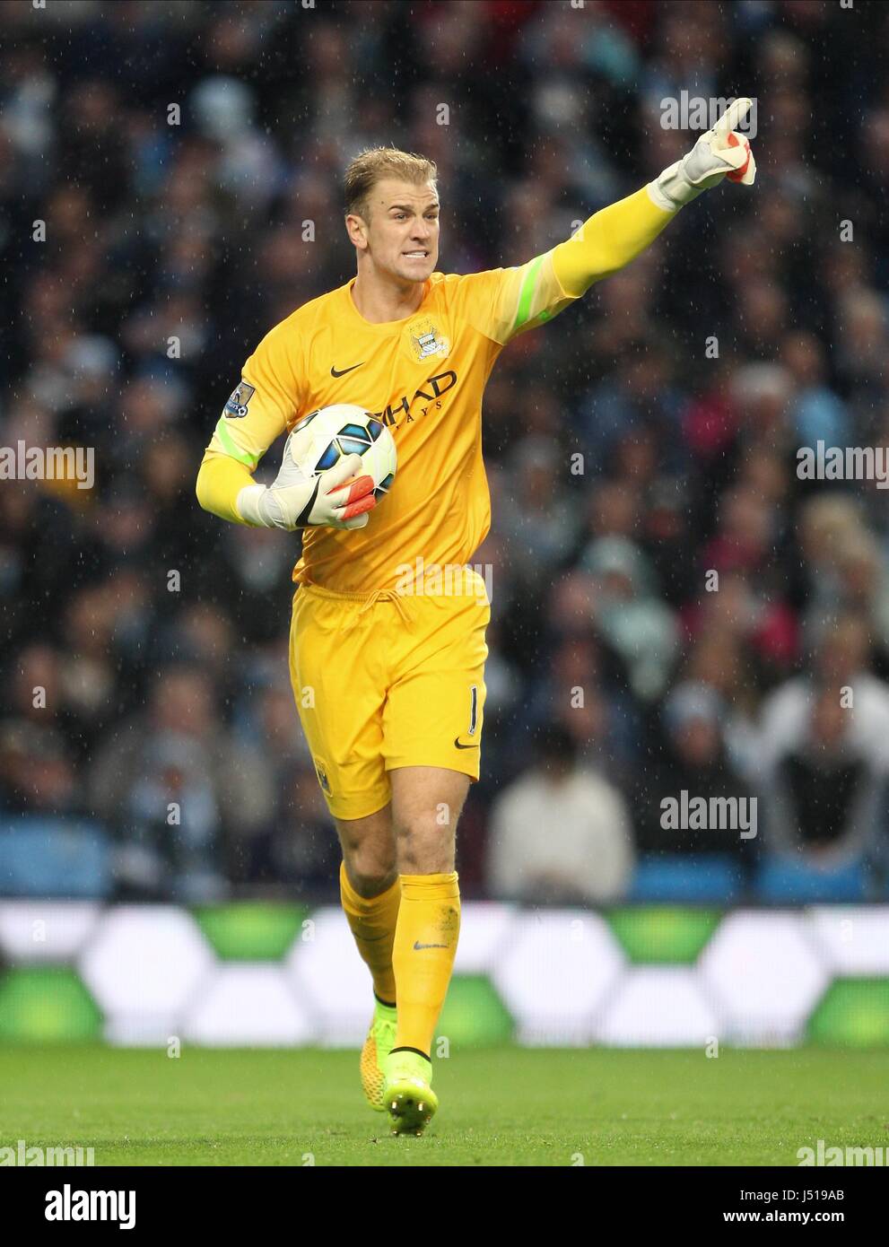 JOE HART MANCHESTER CITY FC MANCHESTER CITY FC ETIHAD STADIUM ...