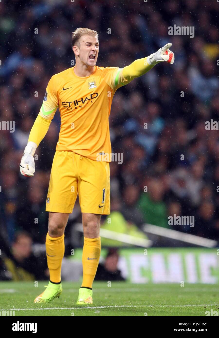 JOE HART MANCHESTER CITY FC MANCHESTER CITY FC ETIHAD STADIUM ...