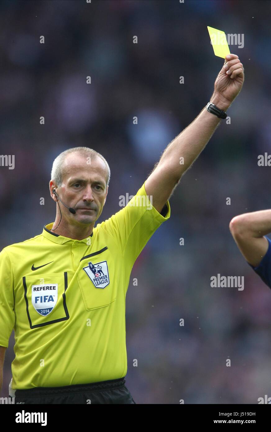 MARTIN ATKINSON REFEREE REFEREE STADIUM OF LIGHT SUNDERLAND ENGLAND 24 ...