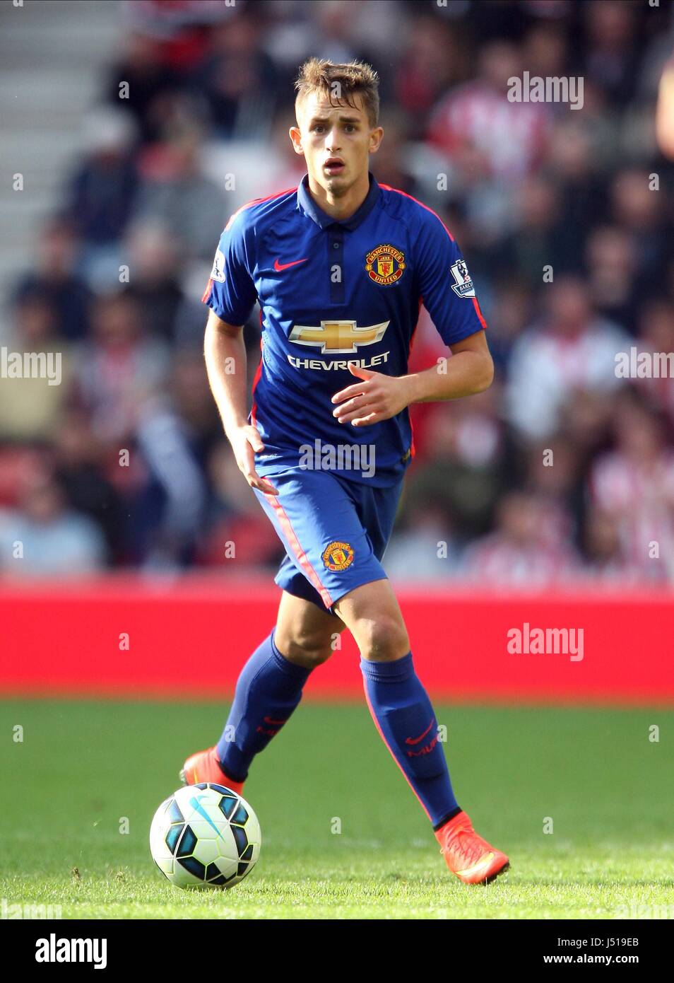 ADNAN JANUZAJ MANCHESTER UNITED FC MANCHESTER UNITED FC STADIUM OF ...
