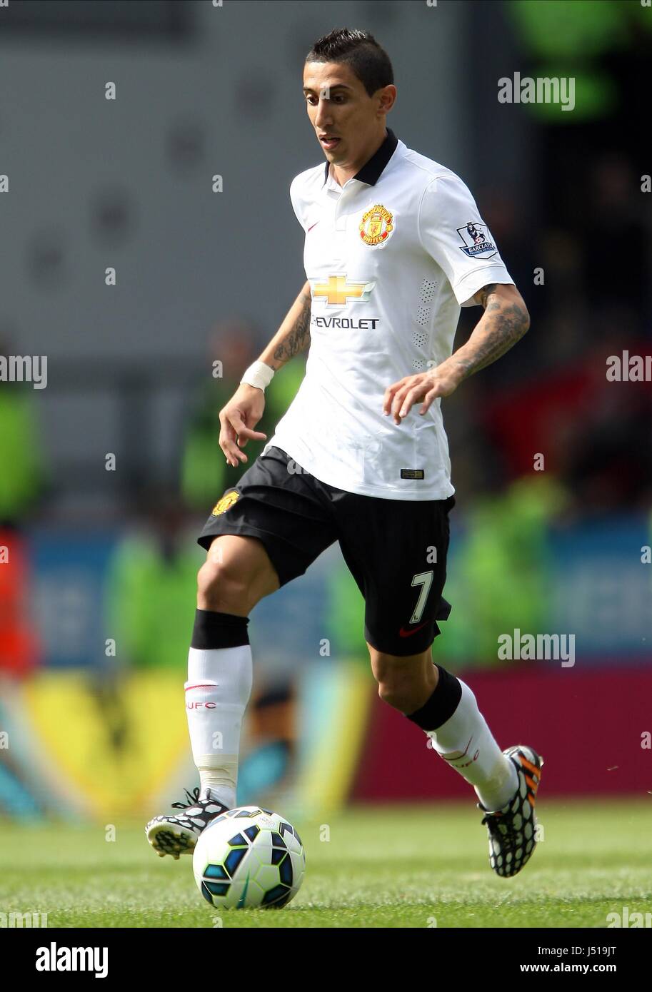 Angel Di Maria Manchester United High Resolution Stock Photography and ...