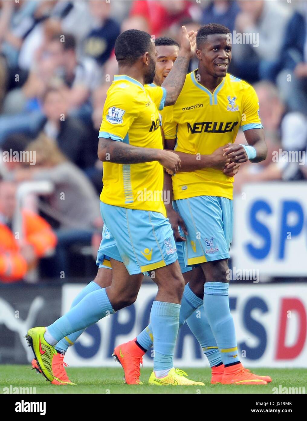 ADRIAN MARIAPPA WILFRIED ZAHA NEWCASTLE UNITED FC NEWCASTLE UTD FC V C ...
