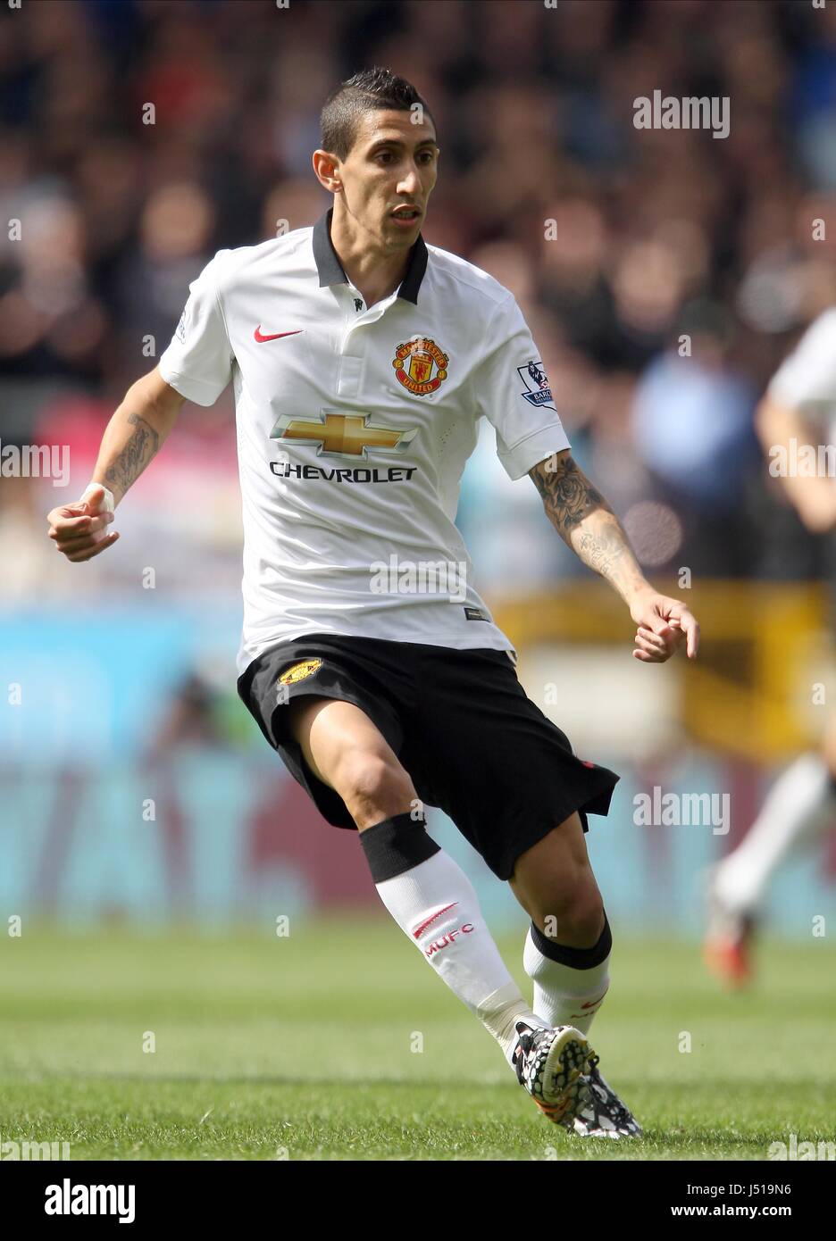 ANGEL DI MARIA MANCHESTER UNITED FC MANCHESTER UNITED FC TURF MOOR ...