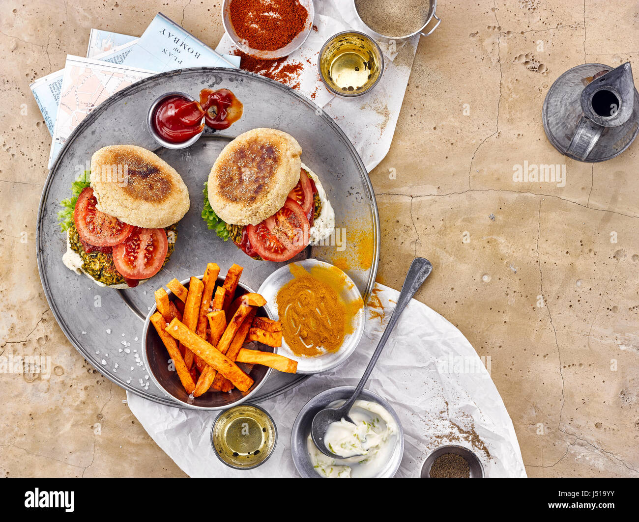 Indian buns hi-res stock photography and images - Alamy